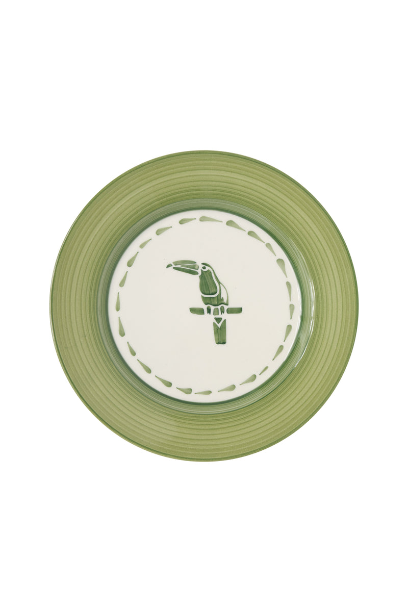 JDD Tucan Salad Plate / Green – Juan de Dios Colombia